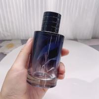 China Luxury Gradient Color Vodka Perfume Glass Bottle with Pump Spray 10ml 50ml 60ml 100ml for sale