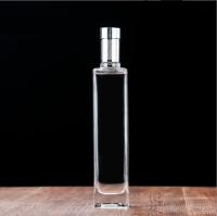 China Glass Bottle Olive Oil Bottle Flint Glass Cork Custom Size Accepted Food Bottle for sale