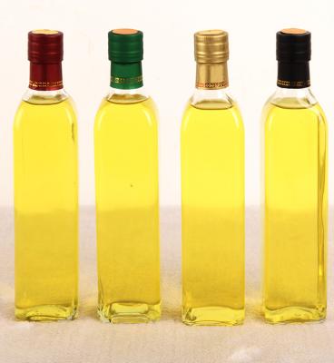 China 500ml Glass Olive Oil Bottle Green Color Suitable for Kitchen Needs OEM/ODM Accepted for sale