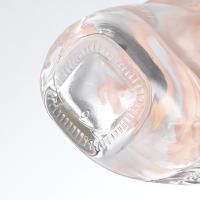China Glass Base Material 200ml 250ml 350ml 750ml Whisky Wine Liquor Bottles for Market for sale