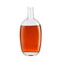 China Glass Base Material 200ml 250ml 350ml 750ml Whisky Wine Liquor Bottles for Market for sale