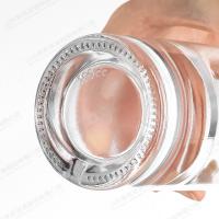 China Customied Bottle Color 375ml 750ml Screw Lids Bottle for Vodka in Transparent Bottle for sale