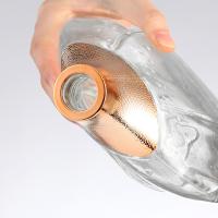China Custom Size Accepted Clear Glass Bottle for Xo Vodka Wine 500ml 700ml 750ml Accepted for sale
