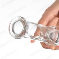 China Customized Color Tower Shape Glass Bottle for Whiskey Vodka and Spirits 750ML 700ML 500ML for sale