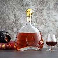 China Rubber Stopper Glass Bottle for Hot Stamping Design 200ml 375ml 500ml Spirits Vodka Gin for sale