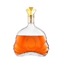 China Rubber Stopper Glass Bottle for Hot Stamping Design 200ml 375ml 500ml Spirits Vodka Gin for sale