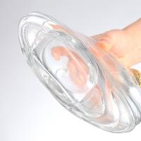 China Rubber Stopper Glass Bottle for Hot Stamping Design 200ml 375ml 500ml Spirits Vodka Gin for sale