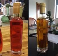 China Screw Cap Olive Oil Glass Bottle 250ml 500ml Green Glass Bottles For Gourmet Cooking for sale