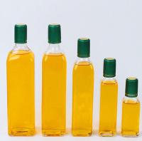 China High Borosilicate Glass Bottle Oil Pot And Cork Vinegar Set For Organic Olive Oil for sale