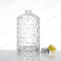 China 700ml 1L Glass Liquor Bottle for Screw Cap Gin Whiskey Vodka Rum Spirit for sale