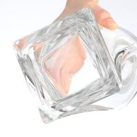 China Luxury Crystal Glass Bottle 750ml Cognac Napoleon Brandy Bottle with Rubber Stopper for sale