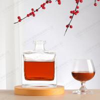 China Liquor Bottle OEM ODM Accptable Custom 750ml Glass Bottle For Rum Vodka for sale