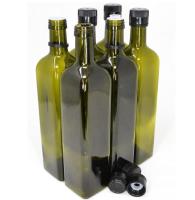 China Clear High End Olive Oil Glass Bottle 500ml 330ml 250ml Sizes For Oil Packaging for sale