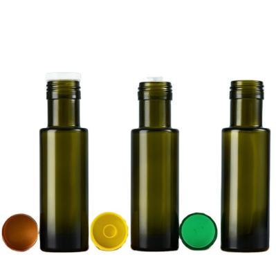 China Brown Olive Oil Bottle 50ml 100ml 250ml Mini Glass Bottle for Healthy Lead-free Glass for sale