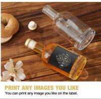 China Glass Wine Bottles Vodka Whisky Glass Bottles With Cork from 375ml 500ml 700ml 750ml for sale