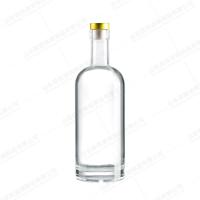 China 200ml 375ml 500ml 700ml 750ml 1000ml Oslo Liquor Gin Whisky Glass Vodka Spirit Bottle for sale