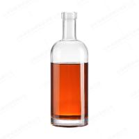 China 200ml 375ml 500ml 700ml 750ml 1000ml Oslo Liquor Gin Whisky Glass Vodka Spirit Bottle for sale