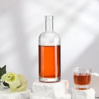 China 200ml 375ml 500ml 700ml 750ml 1000ml Oslo Liquor Gin Whisky Glass Vodka Spirit Bottle for sale