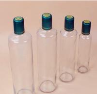 China Olive Oil Empty 100ml 250ml 500ml 750ml 1L Clear Square Glass Bottle With Lid for sale