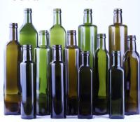 China 100ml 250ml 500ml 750ml 1L Square Marasca Glass Bottle for Cooking Oil Customized Bottle Color for sale