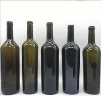 China Green Olive Oil Bottle Square and Round Glass With Lid 500 ml 750ml 1000ml Customied for sale