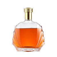 China Customized Color Glass Bottles for Beverage Industrial Whisky Gin Brandy 500ml 750ml for sale