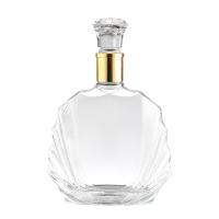 China Customized Color Glass Bottles for Beverage Industrial Whisky Gin Brandy 500ml 750ml for sale