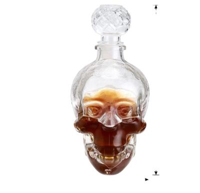 China Clear Glass 375ml 200ml 500ml Empty Liquor Bottle with Customied Bottle color for sale