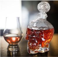 China Clear Glass 375ml 200ml 500ml Empty Liquor Bottle with Customied Bottle color for sale