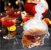 China Clear Glass 375ml 200ml 500ml Empty Liquor Bottle with Customied Bottle color for sale