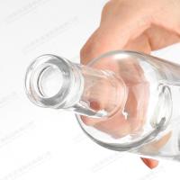 China Base Material Glass Empty Liquor Spirits Glass Whiskey Bottles 500ml Wine Glass Bottle for sale