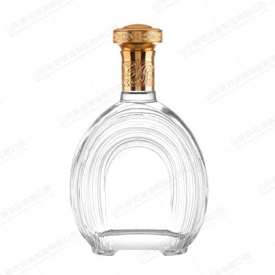 China OEM/ODM Acceptable Empty 750ml Glass Wine Bottle for Vodka Gin Rum Alcohol Whiskey for sale