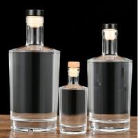 China 500ml/750ml Custom Hot Stamping Glass Bottle for Wine and Brandy Surface Treatment for sale