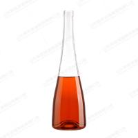 China 375 Ml 500ml 750ml Wine Liquor Vodka Glass Bottles With Rubber Stopper Sealing Type for sale