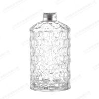 China OEM/ODM Acceptable Liquor Bottle for Selling Round Brandy Whiskey 375ml 750ml 1000ml for sale