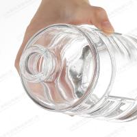 China Rubber Stopper Sealing Type Customized Glass Bottle for Empty Rum Whisky Spirit Vodka for sale