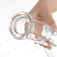 China Rubber Stopper Sealing Type Glass Bottle 750 ml for Brandy Shape Wine for sale