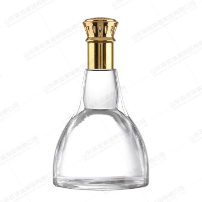 China Base Material Glass 100ml 200ml 350ml Flat Cold-Brew Coffee Juice Packing Bottle for sale