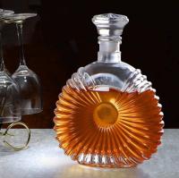 China Alcoholic Beverages Glass Bottles Customized 500ml 750ml Size with Cork Shaped Design for sale
