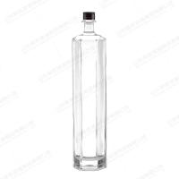 China 750ml Glass Wine Bottle with Lid Body Material Glass Logo Acceptable Customer's Logo for sale