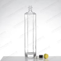China 750ml Glass Wine Bottle with Lid Body Material Glass Logo Acceptable Customer's Logo for sale