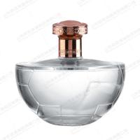 China Customized Logo Glass Perfume Bottle in 250ml 500ml 750ml 1L for Whiskey Brandy Vodka for sale