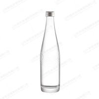 China Clear Glass Bottles for Rum Customized by Accepting Customer's Logo for sale