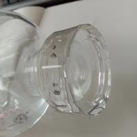 China Clear Hot Stamping Glass Bottle for Whiskey Wine Juice 500ml 750ml Alcoholic Beverage for sale