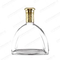 China Body Material Glass Liquor Bottle with Acceptable Customer's Logo on Recycled Glass Bottle for sale