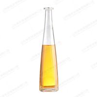 China 750ml Clear Glass Bottle for Brandy Whisky Wine OEM/ODM Acceptable Body Material Glass for sale