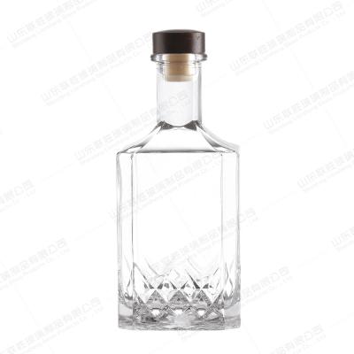 China 750ml Liquor Bottles in Borate Glass for OEM/ODM Acceptable from Glass Wine Bottle for sale