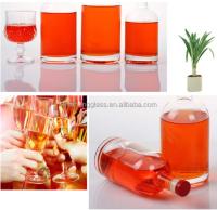 China Glass Collar 350 ml 500 ml 700 ml Luxury Vodka Bottle for Refillable Clear Glass Bottles for sale