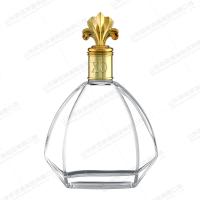 China Glass Wine Bottle for Bar Party Brandy Vodka Tequila Decanter Unique and Eye-Catching for sale