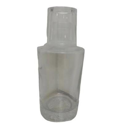 China Rubber Stopper Sealing Type Perfume Bottle with Hot Stamping Surface Handling Design for sale